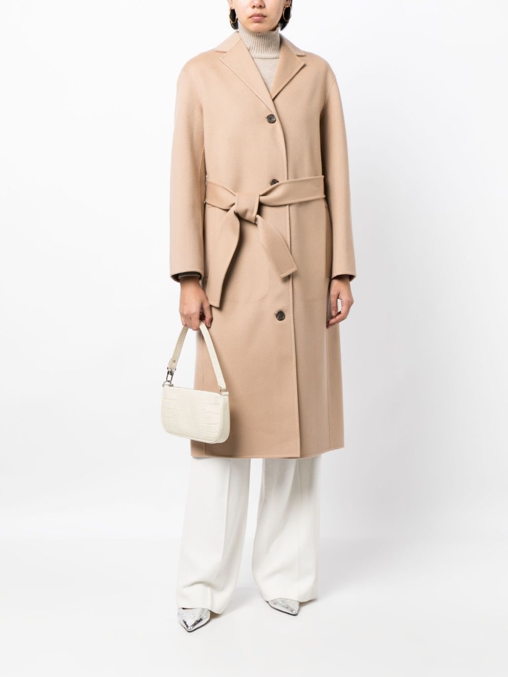 THEORY Theory Wool-Cashmere Belted Coat