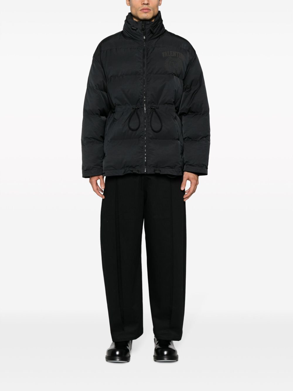 VALENTINO Valentino Garavani Logo-Print Padded Jacket