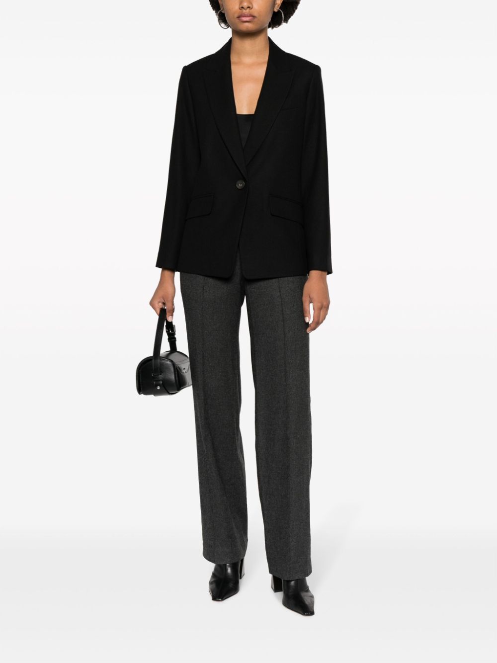 VINCE Vince. High-Waisted Tapered Trousers