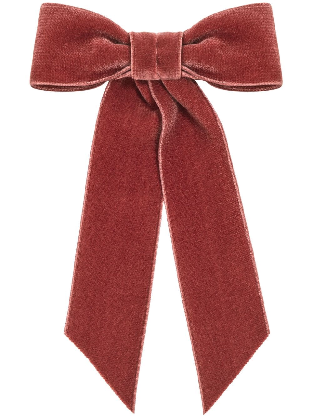 Jennifer Behr Velvet Bow Barrette - Black - 40% Off  display picture 3