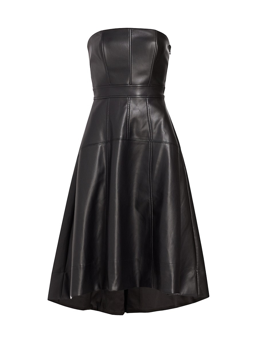 chinese dress ladies Adriana Denim Bustier Dress main image 1