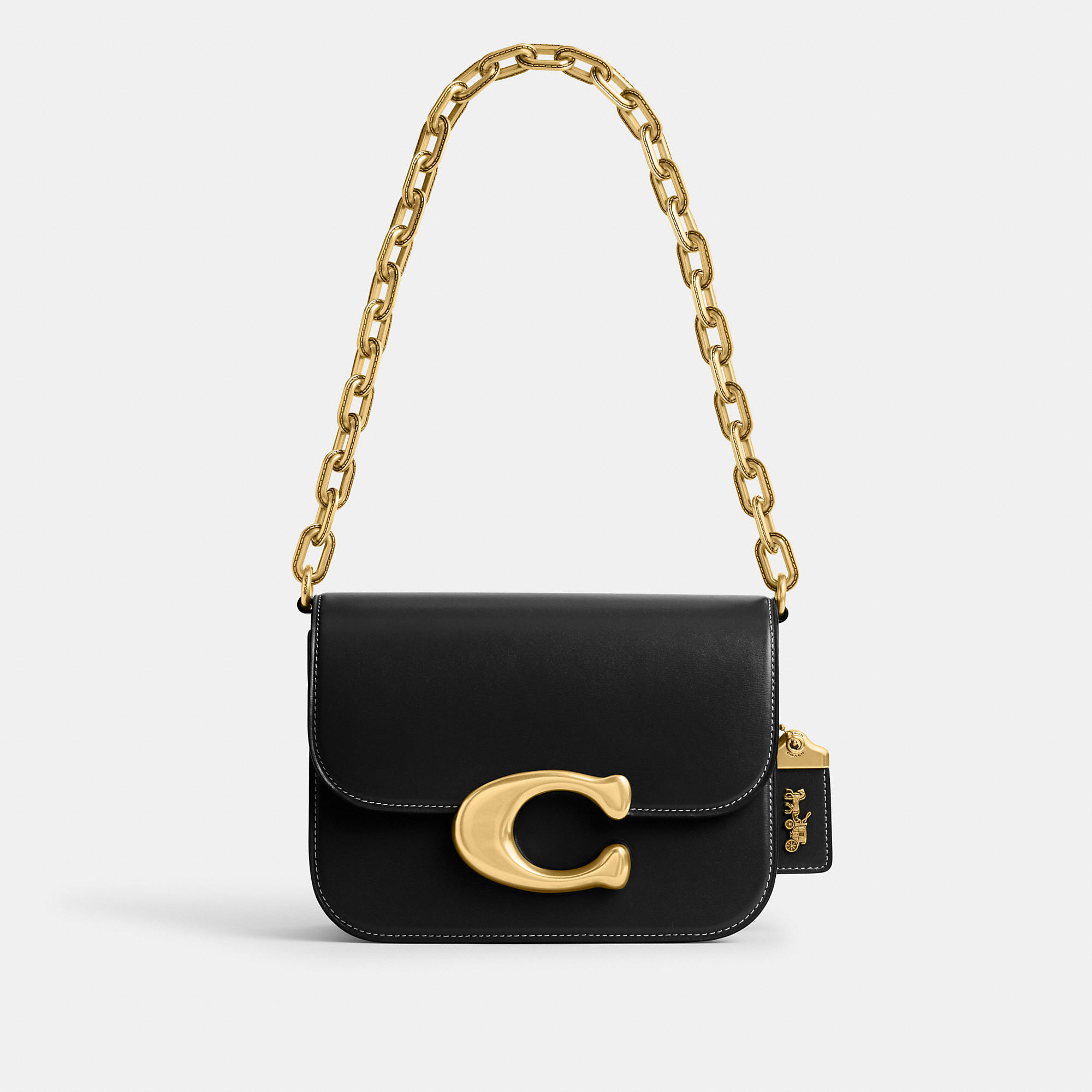 Coach Idol Bag - Brass/Black | Editorialist
