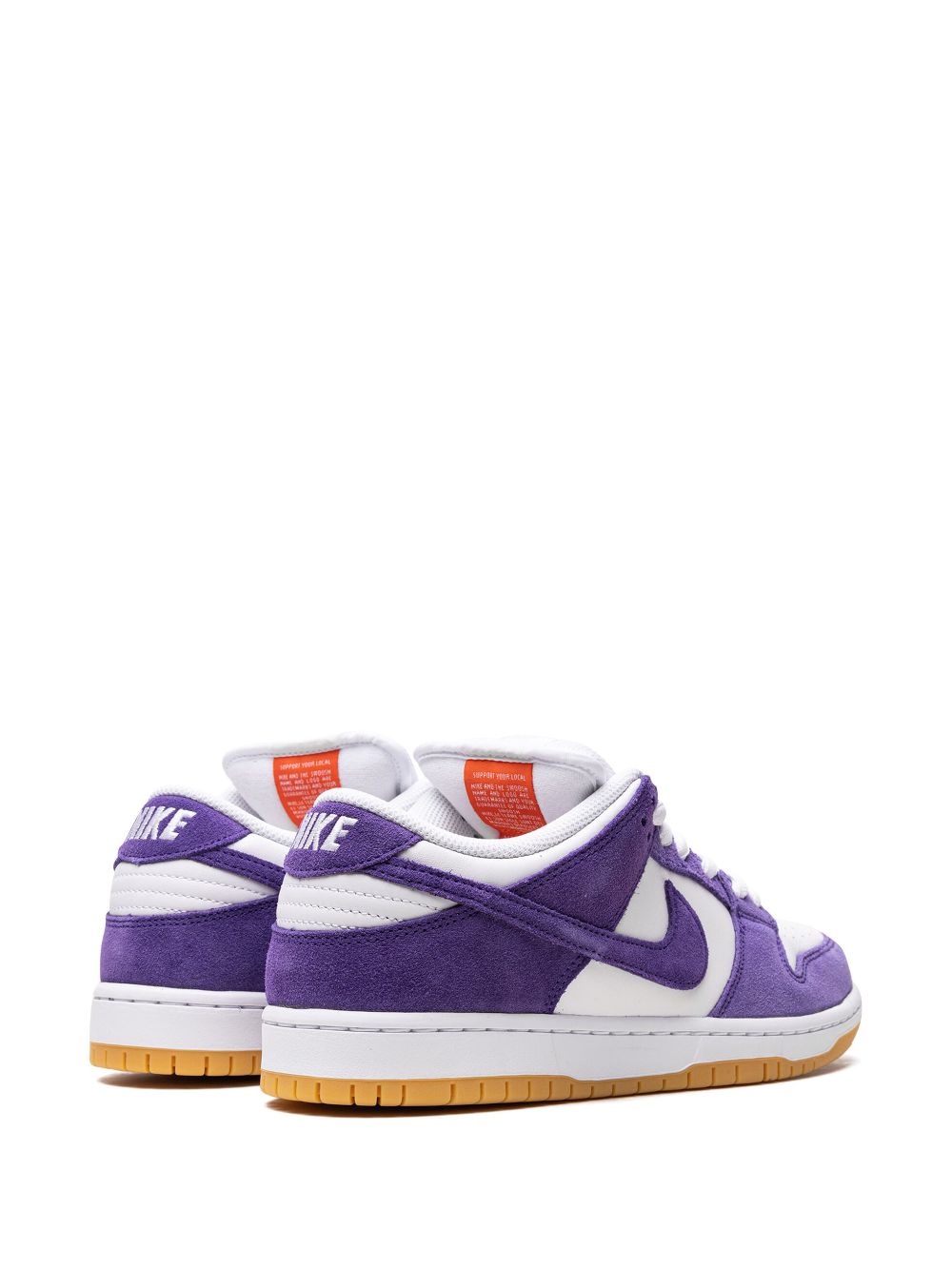 Nike Sb Dunk Low Pro Iso Court Sneakers - Purple | Editorialist Nike Sb Dunk Low Pro Iso Court Sneakers - Purple | Editorialist