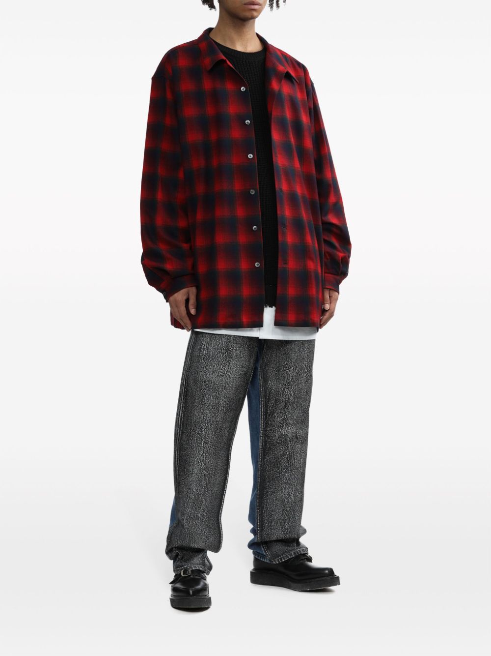 MAISON MARGIELA MM6 Maison Margiela Panelled Straight-Leg Jeans