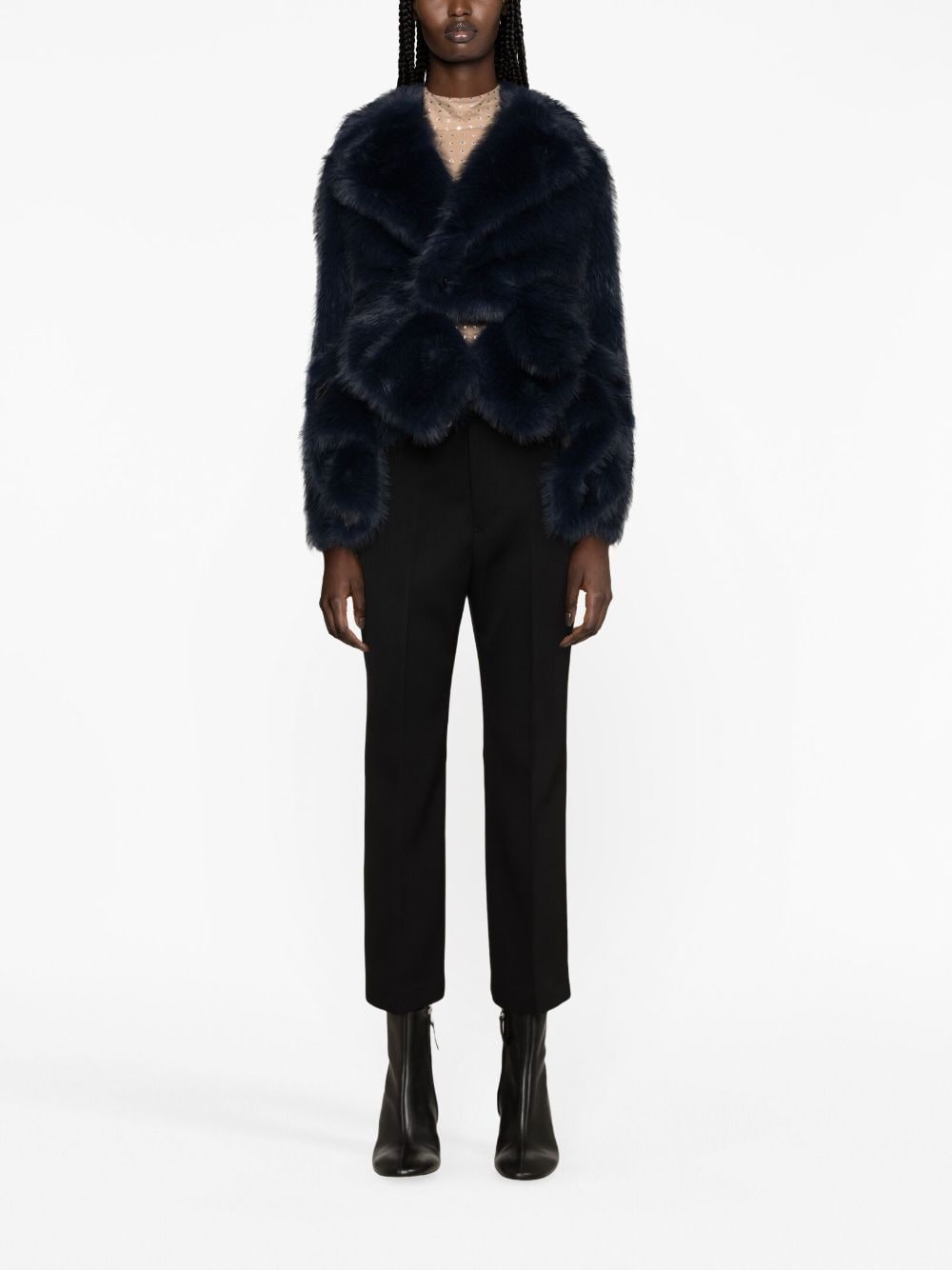 JIL SANDER Jil Sander Buckled Pleated Trousers