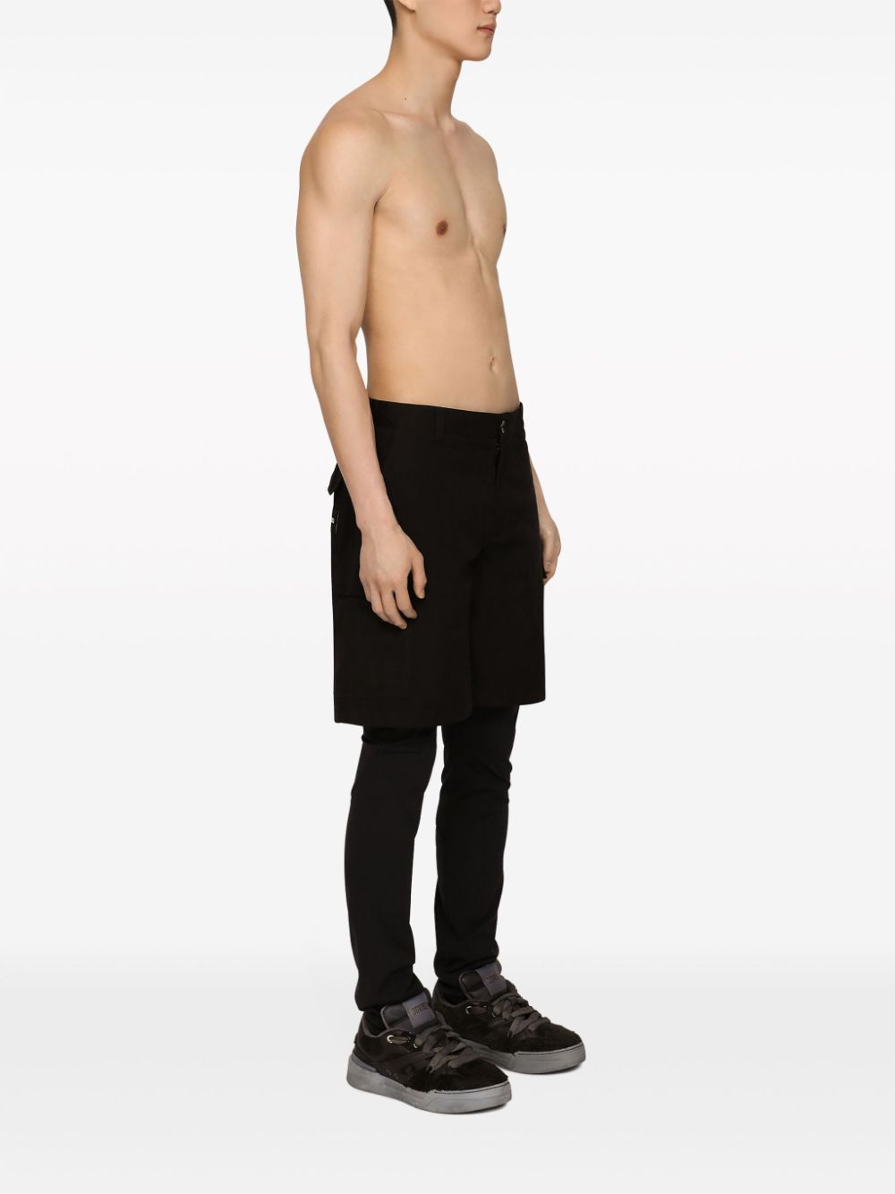 DOLCE & GABBANA Dolce & Gabbana Logo Bermuda Shorts