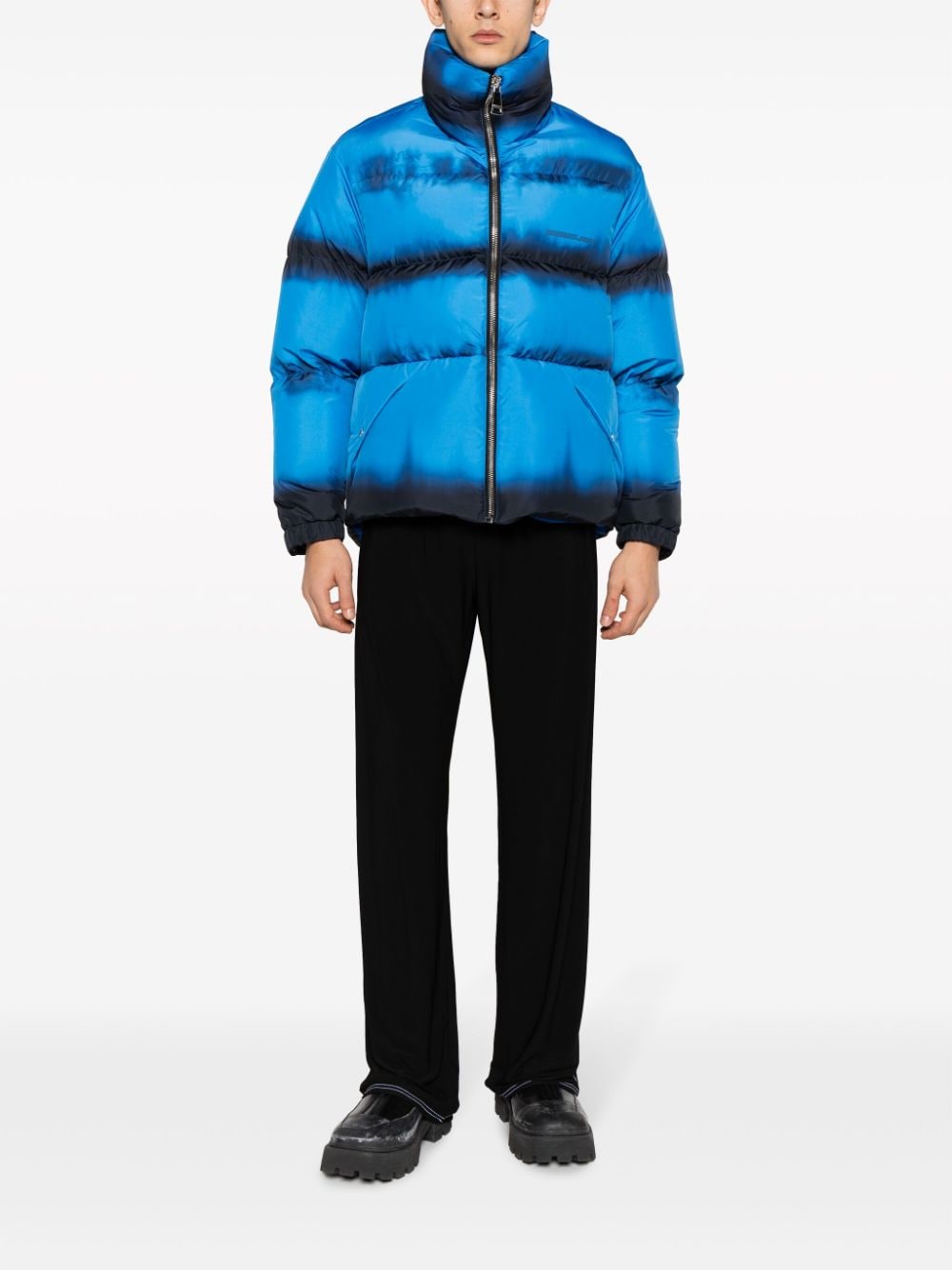 KHRISJOY Faded-Effect Padded Jacket