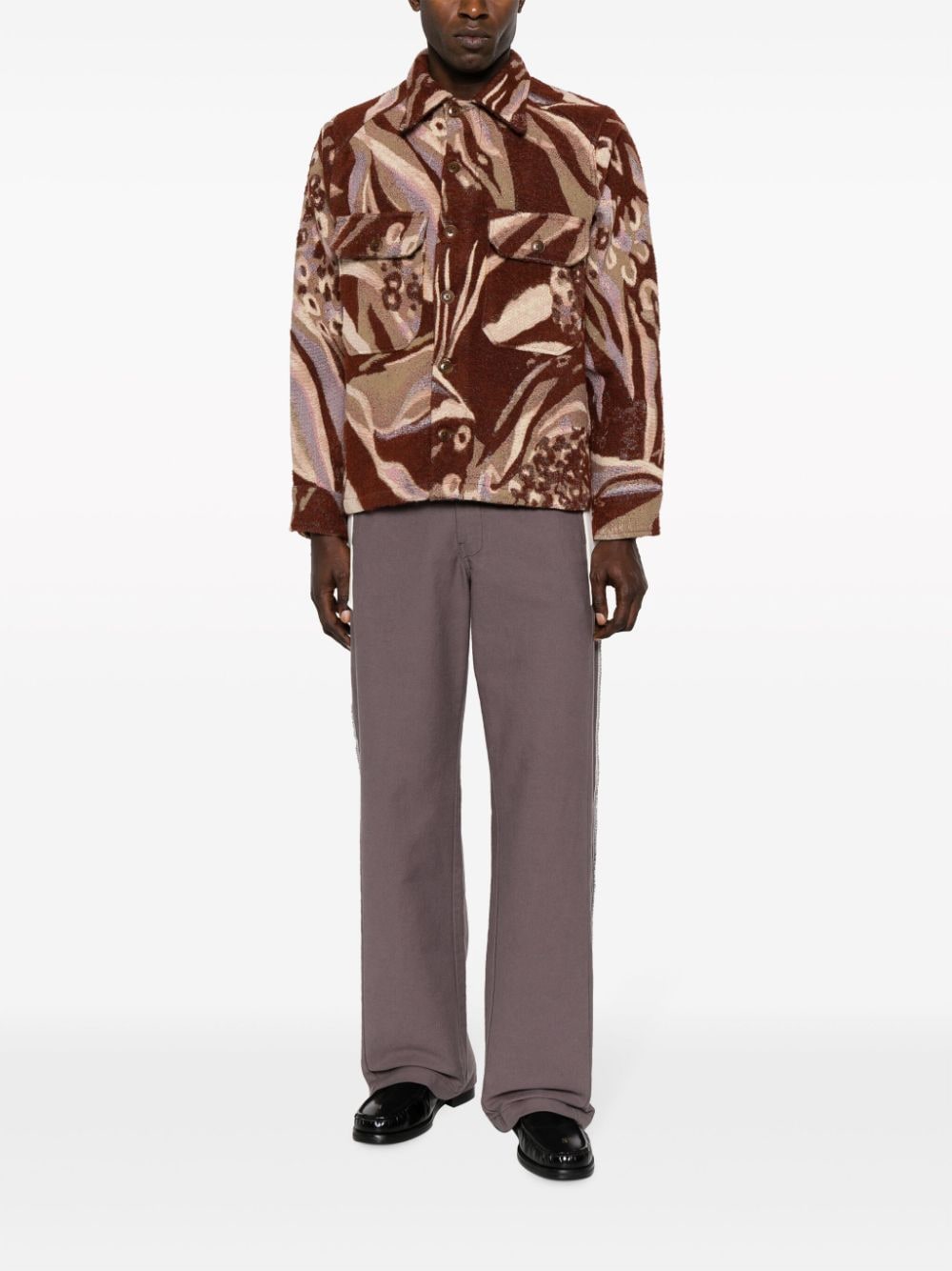 SUNFLOWER animal cpo shirt jacket