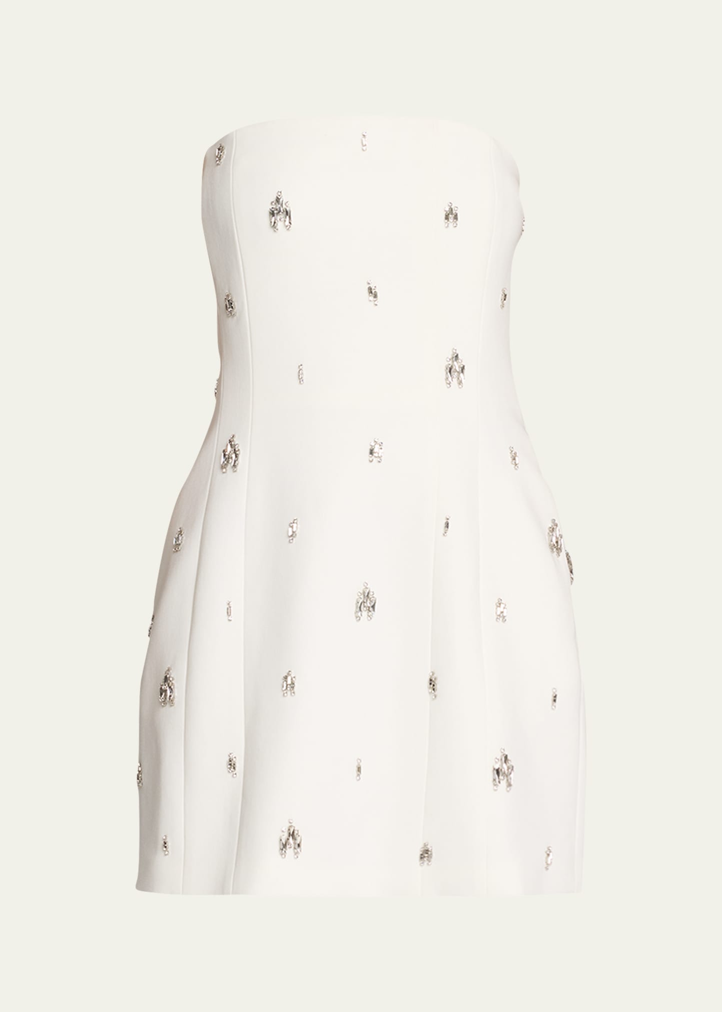 floral dresses midi Mac Duggal - Multicolor Floral High Neck Balloon Sleeve Midi Dress