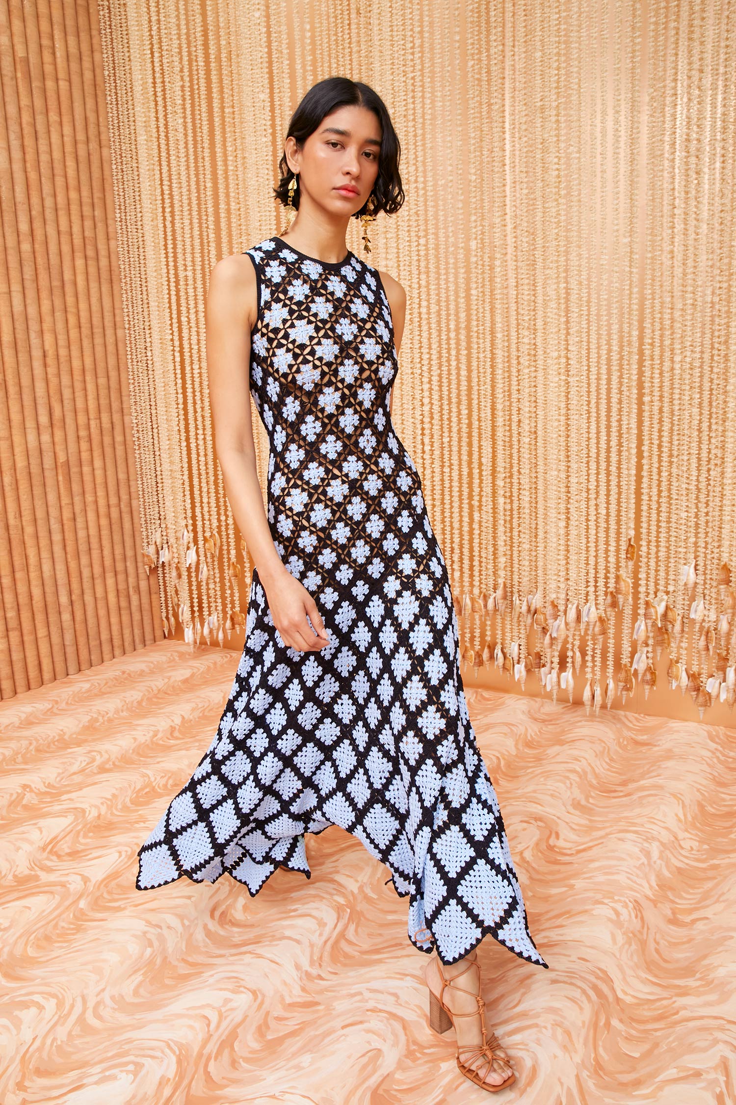 dress ulla johnson Colette Iris-print Maxi Sleeveless gown Ulla Johnson Aydin Dress in