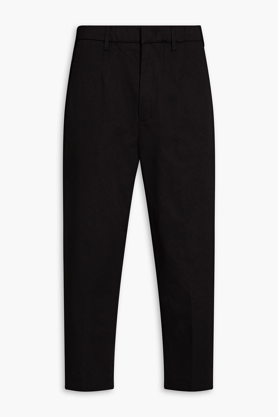 Dunhill Cottonblend Sateen Pants In Black 55% Off Editorialist