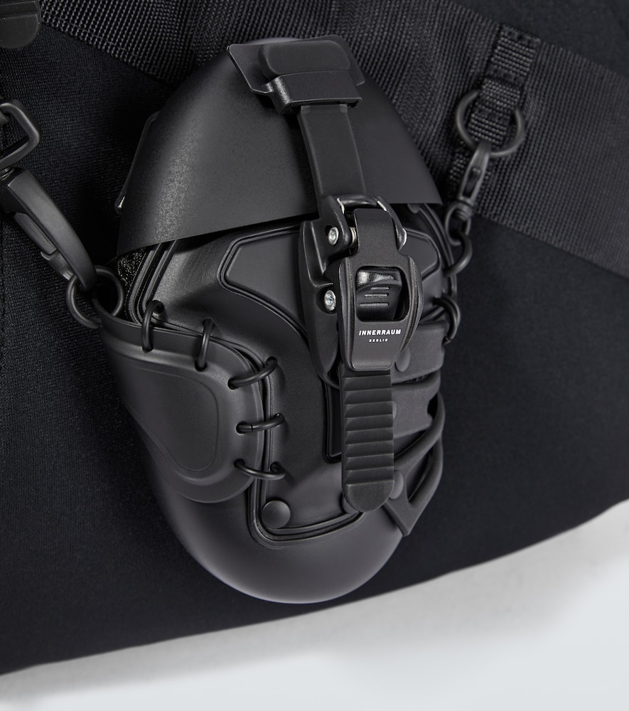 Junya Watanabe X Innerraum Appliqué Nylon Messenger Bag In Black