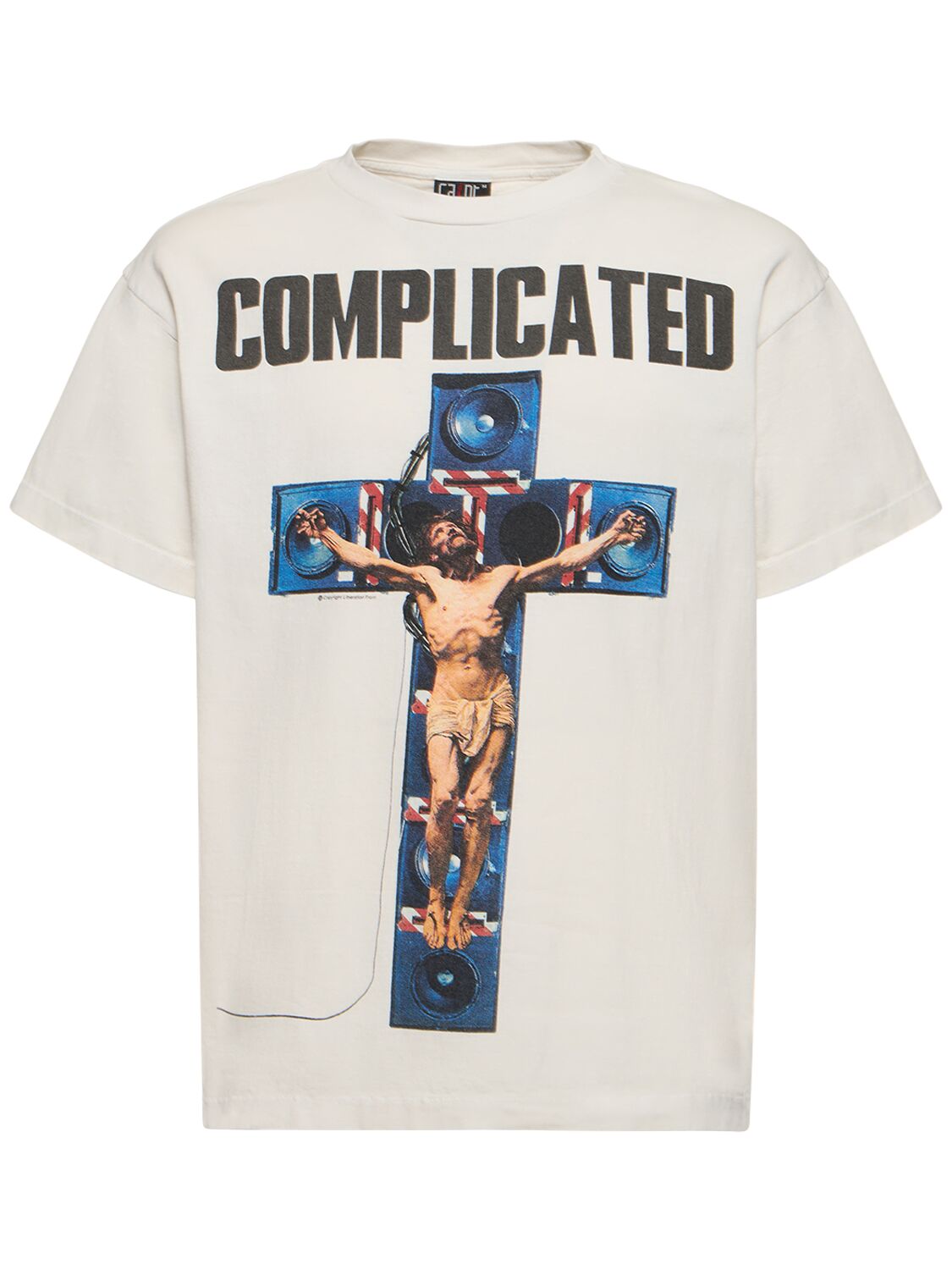 Saint Michael Complicated T-Shirt - White | Editorialist