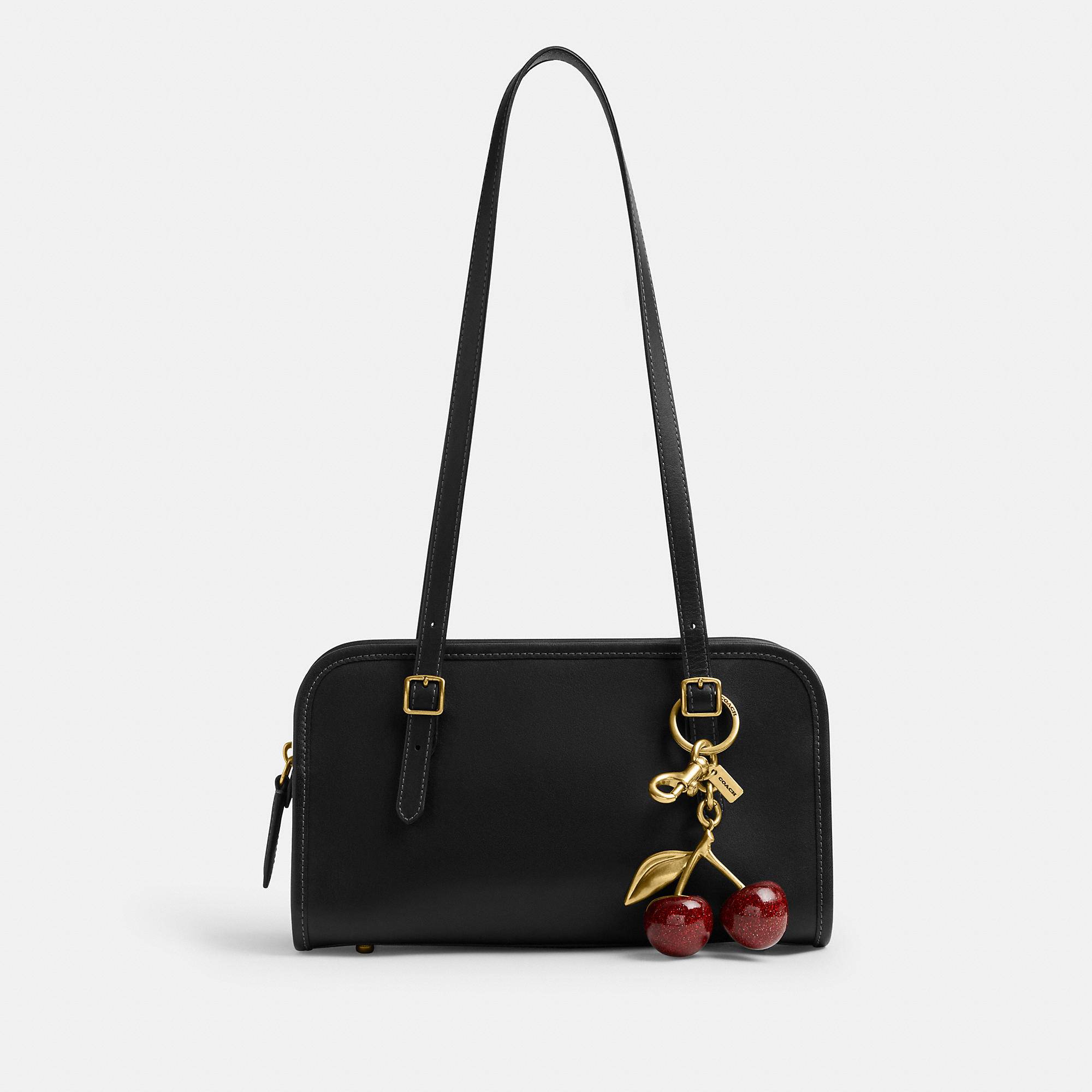 Coach The Originals Glovetanned Leather Swing Zip - Brass/Black