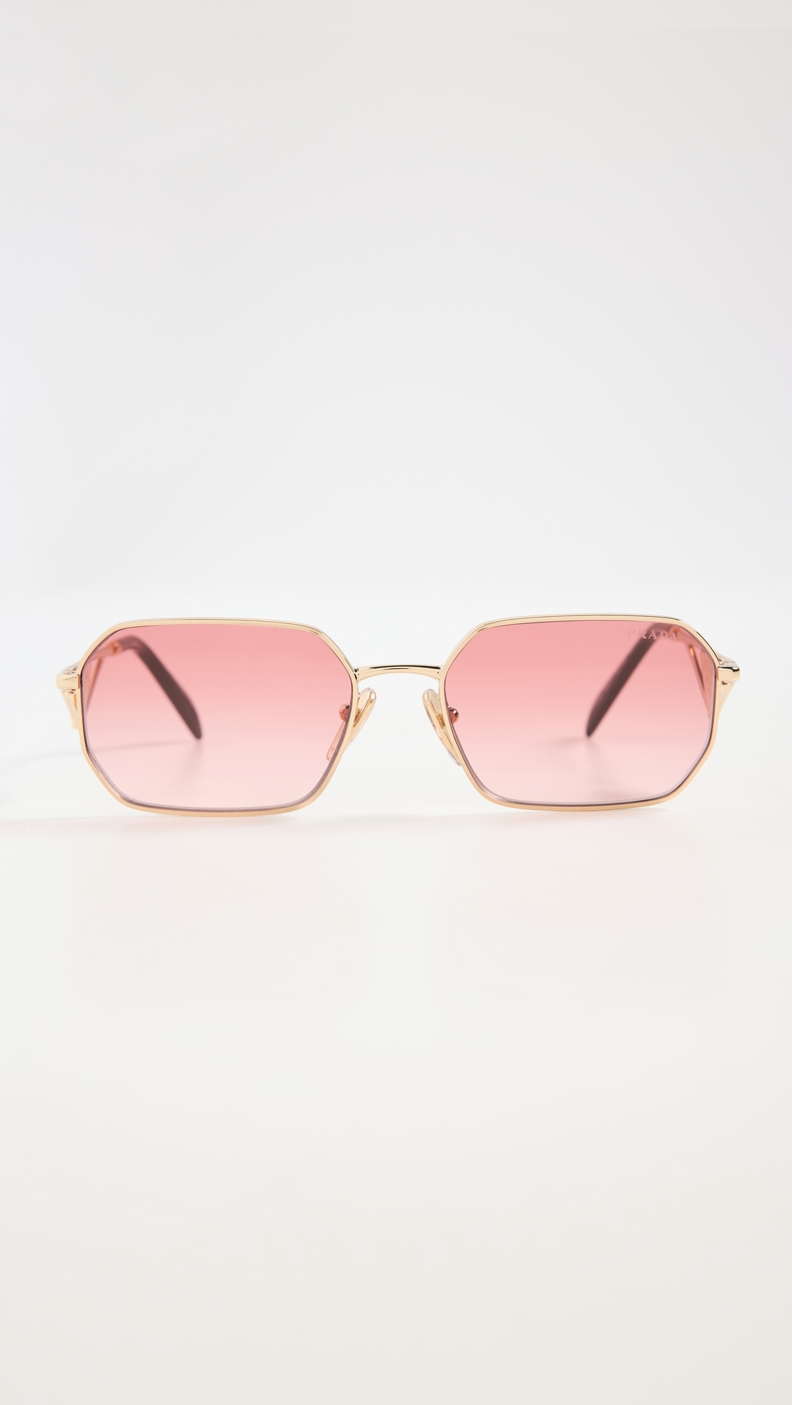 Prada Rectangular Sunglasses - Pink | Editorialist display picture 1