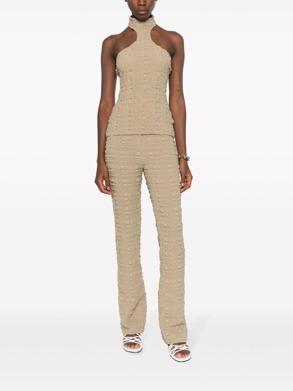 NANUSHKA Nanushka Juna Seersucker Trousers