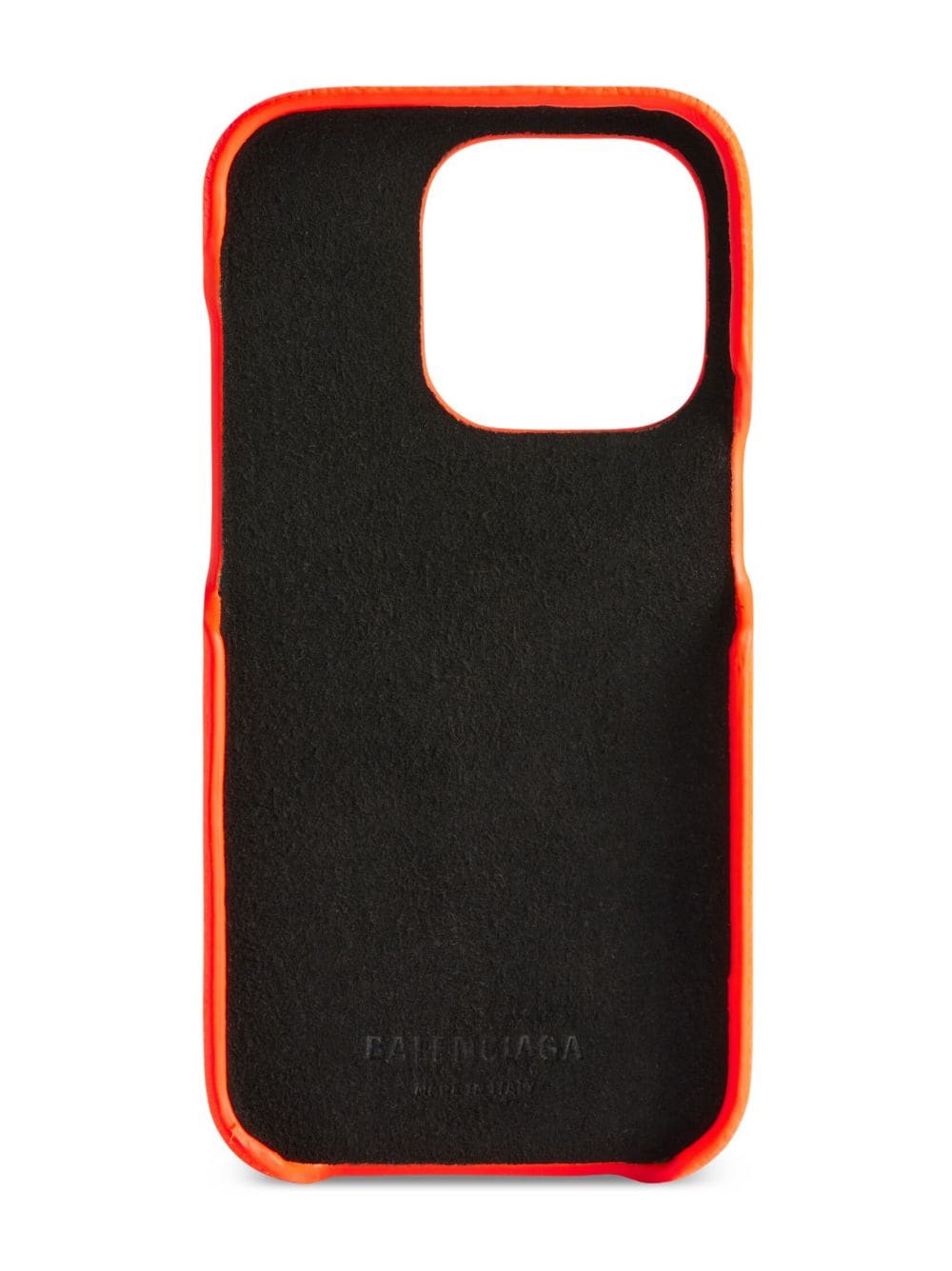 Balenciaga Cash Iphone 14 Pro Case - Orange | Editorialist