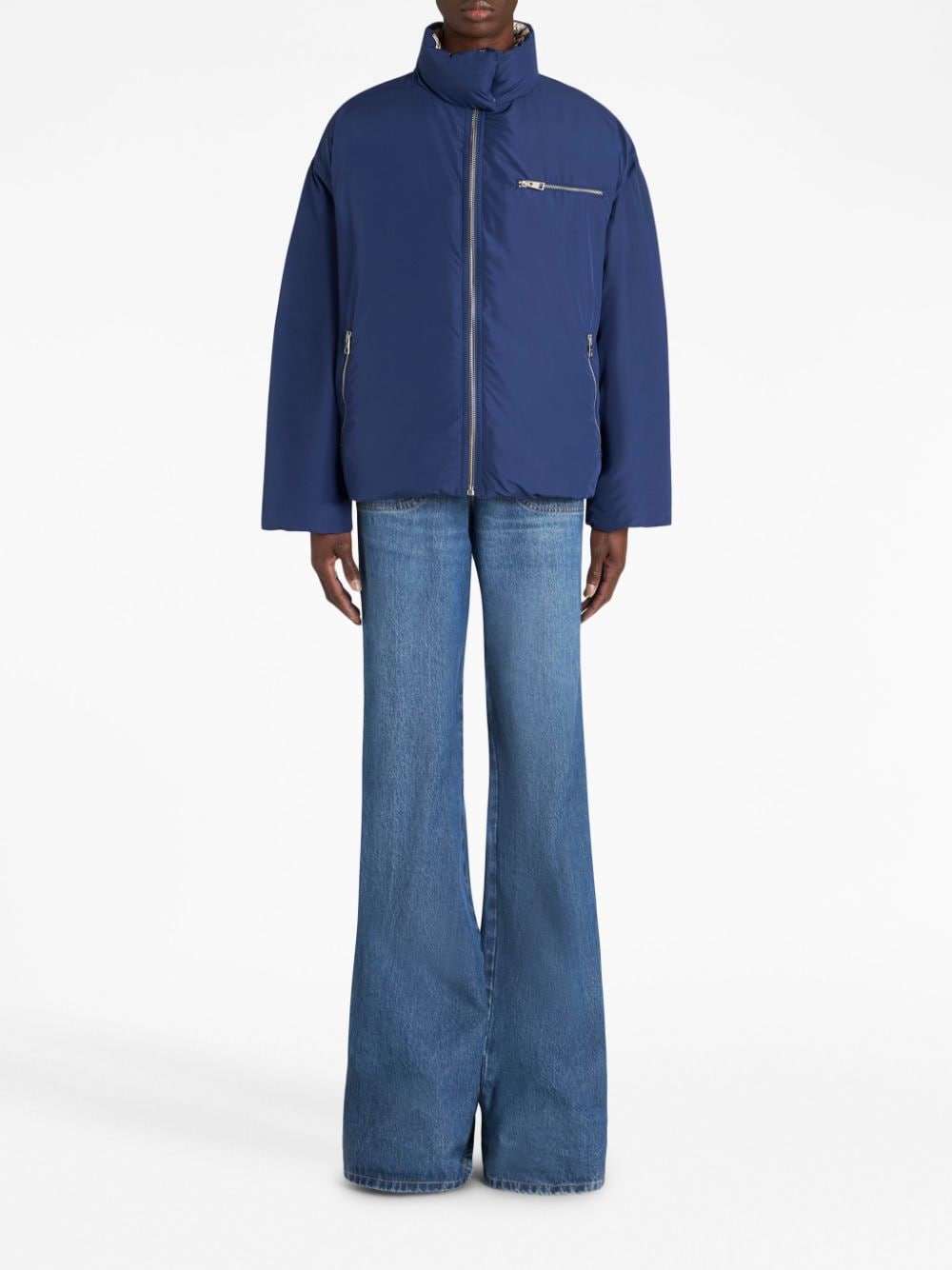 ETRO ETRO Pegaso-Motif Quilted Jacket