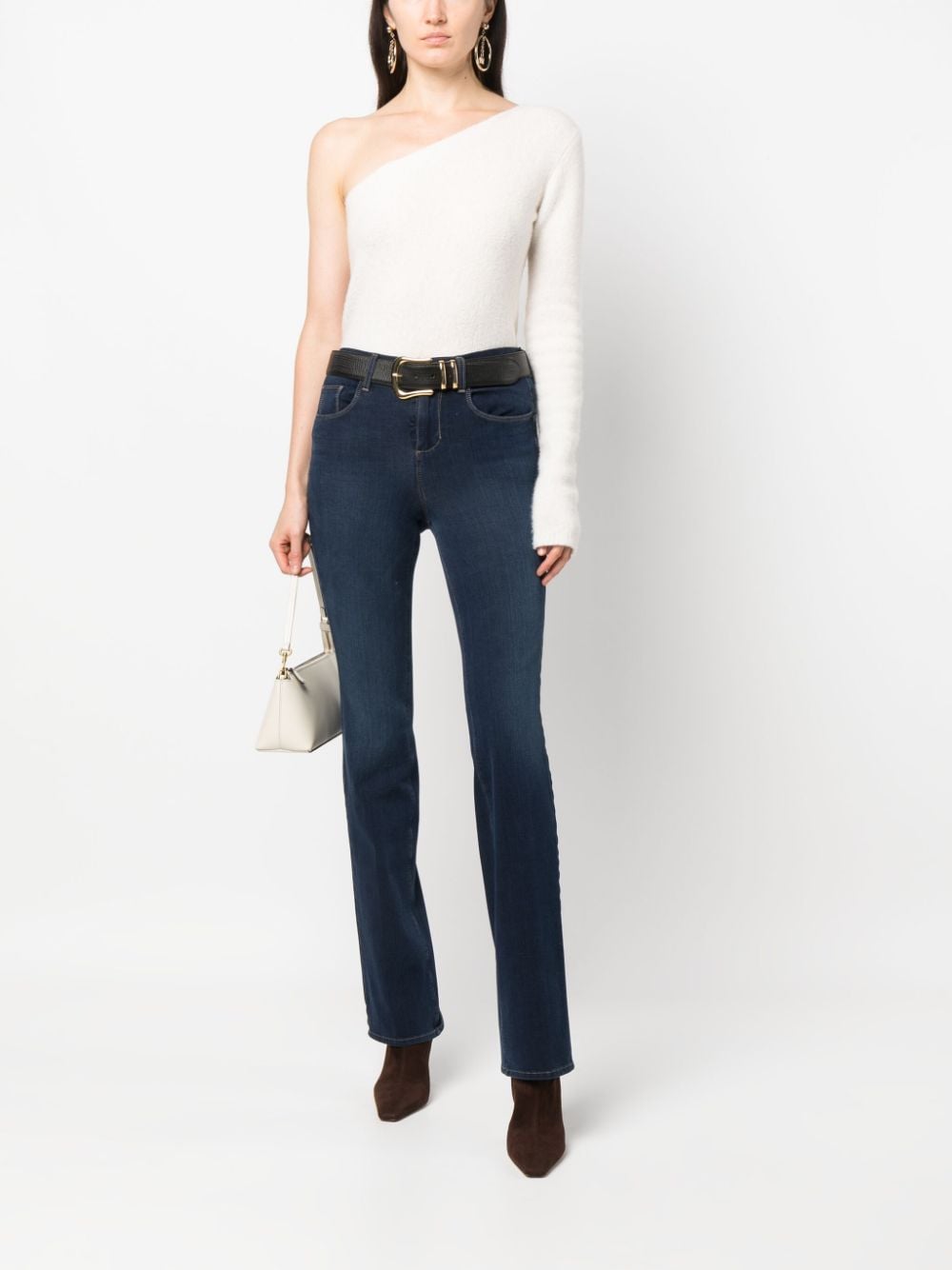 LIU JO Mid-Rise Bootcut Jeans