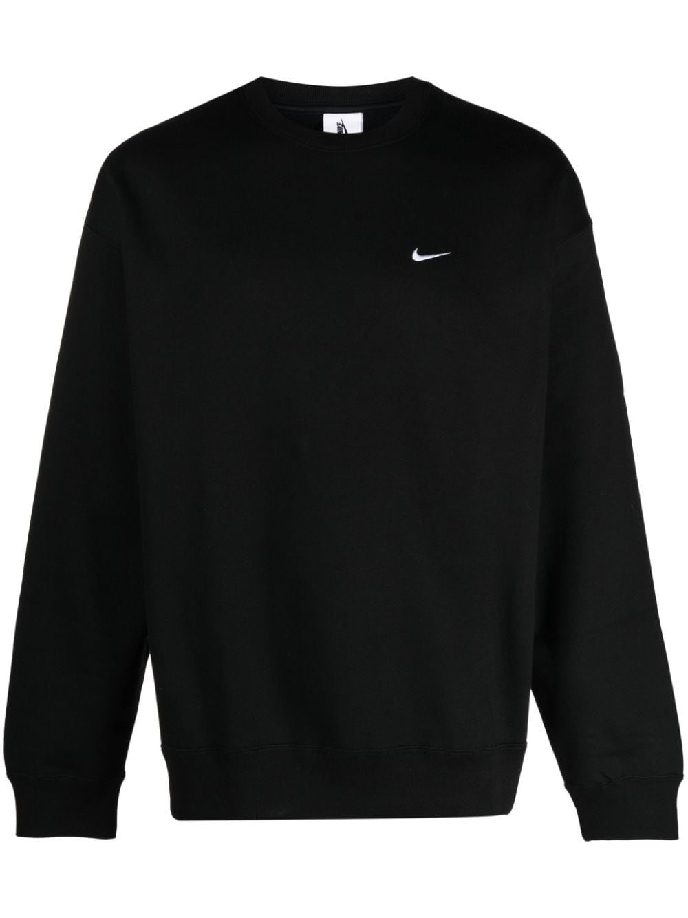 Nike StussySS23 無地 ロゴ刺繍 クルーネック　黒　スウェット Nike x Stussy Wash Crew Fleece - Black (SS23) Size Medium✓Brand