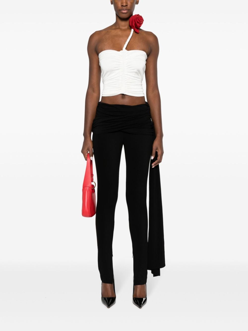 MAGDA BUTRYM sash-detail leggings