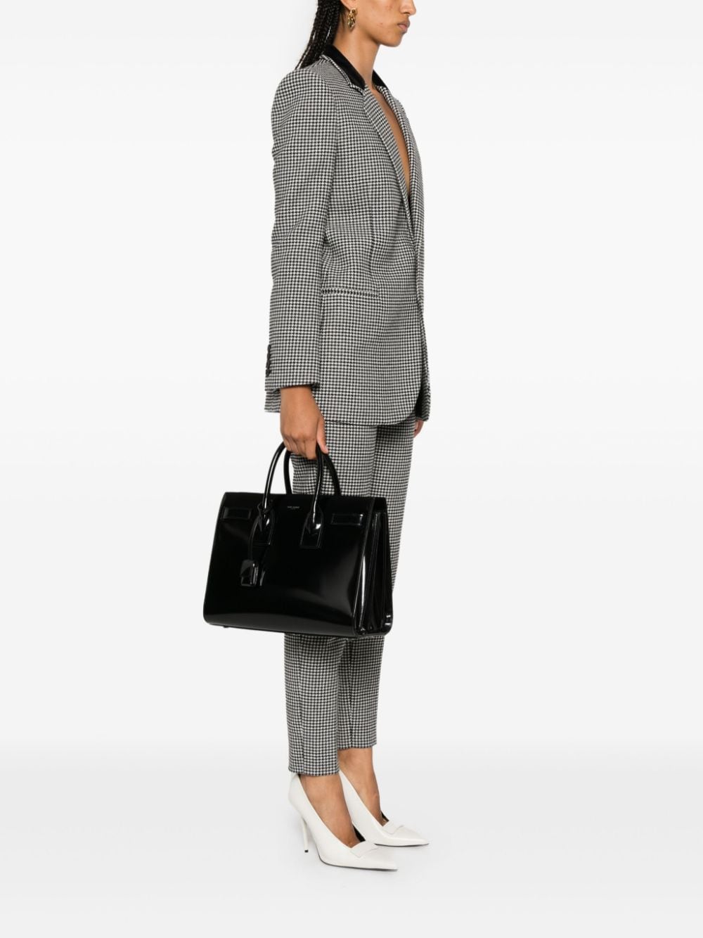 SAINT LAURENT Saint Laurent Small Sac De Jour Tote Bag