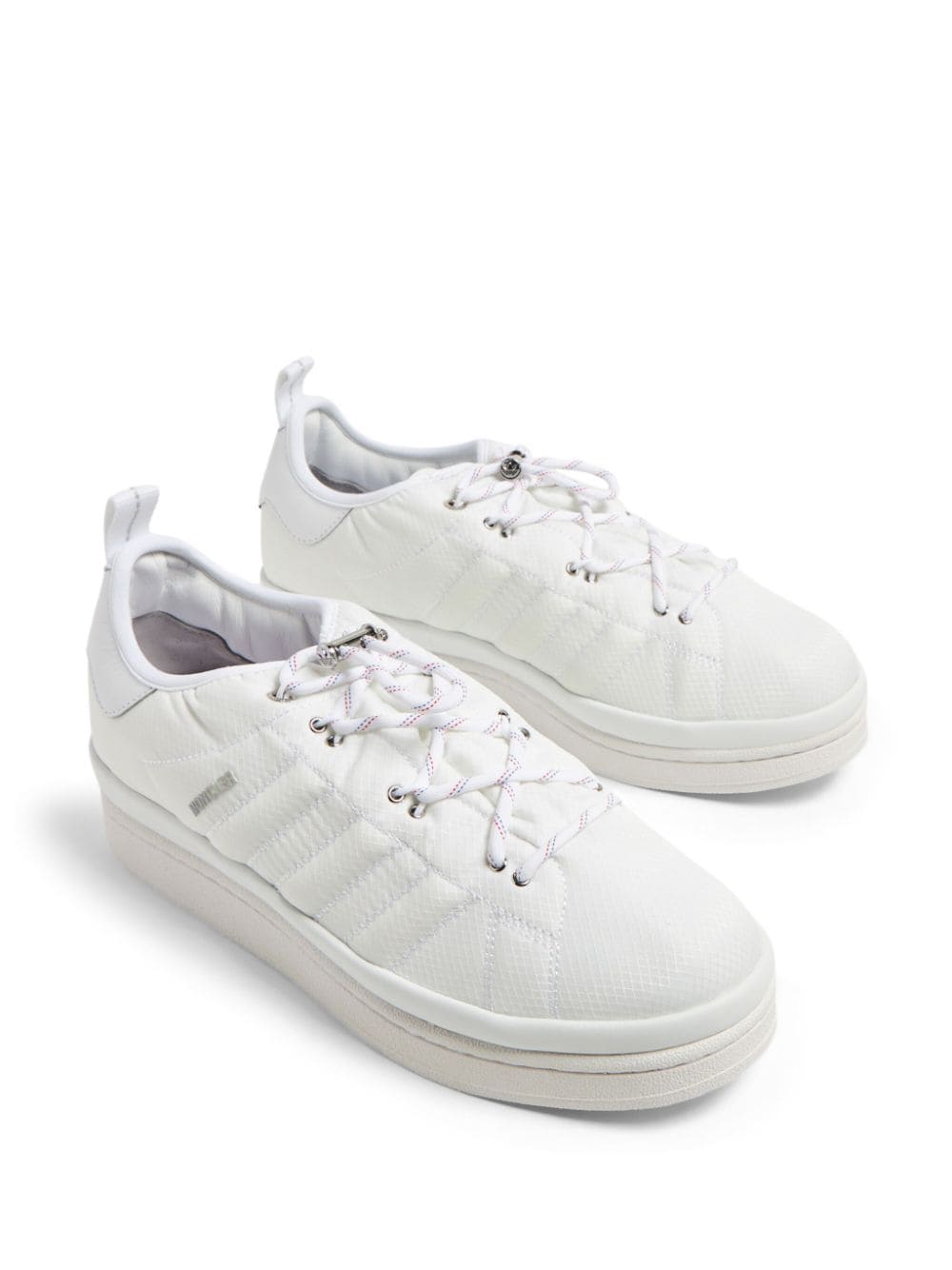 Moncler X Adidas Originals Campus Sneakers - White | Editorialist
