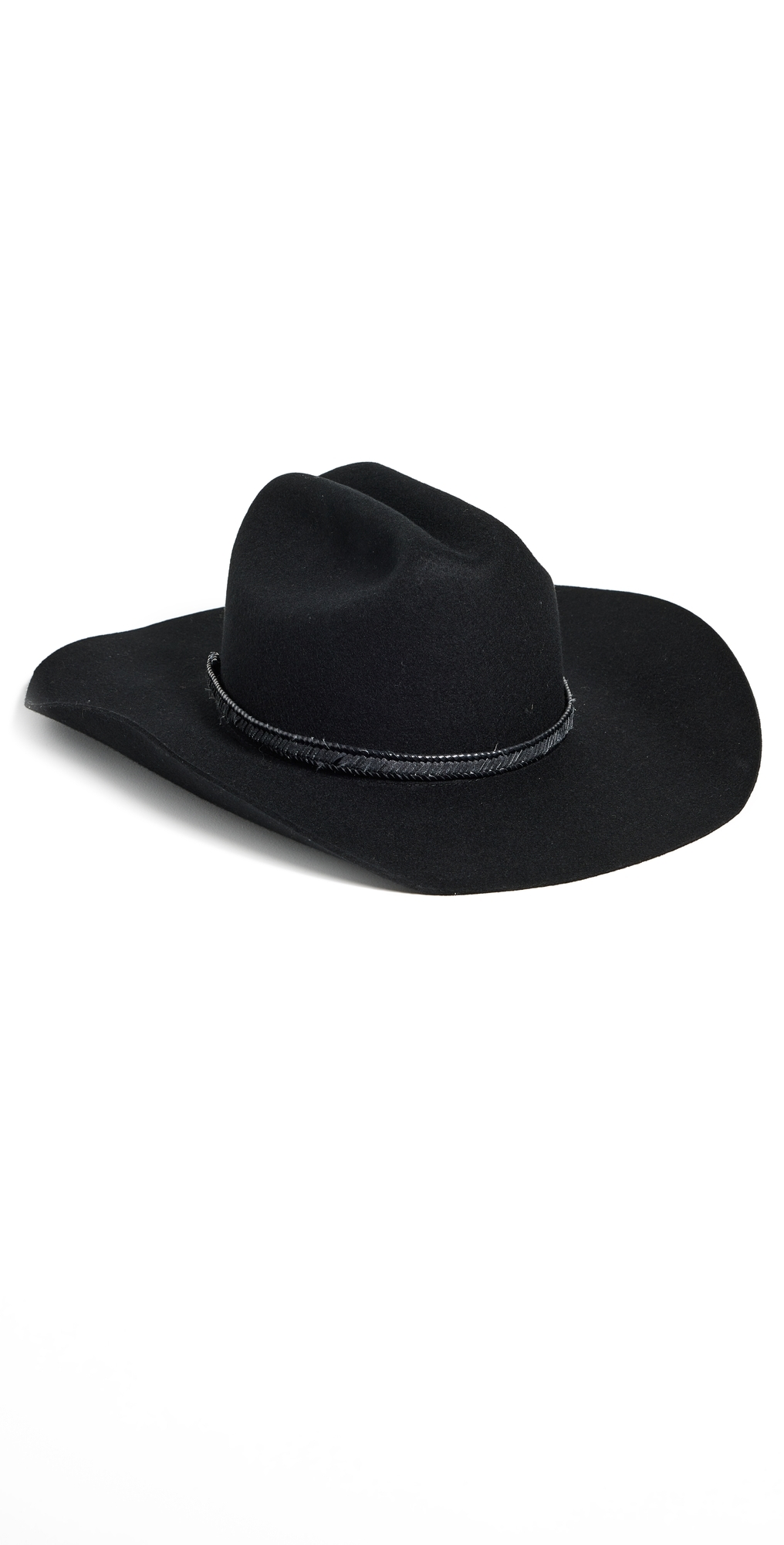 Lack Of Color The Ridge Felt Hat In Black - 50% Off  display picture 1