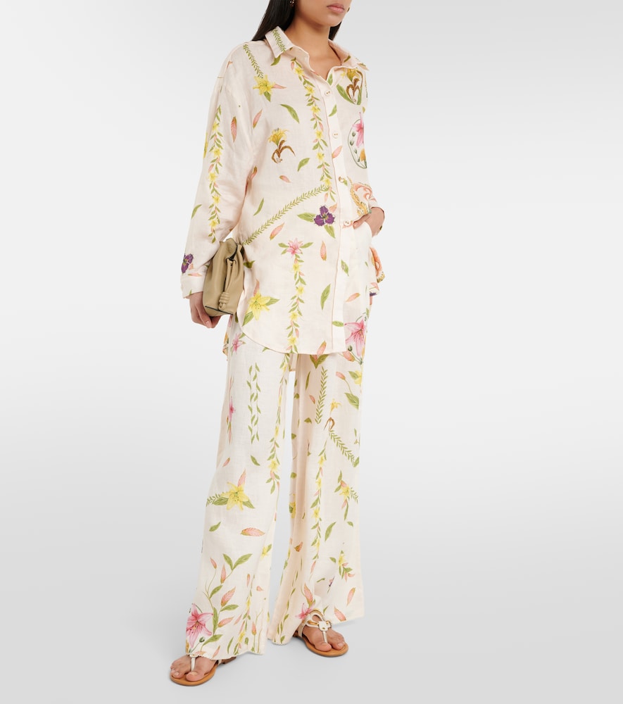 AGUA BENDITA Agua by Agua Bendita Piñon Marina Wide-Leg Pants