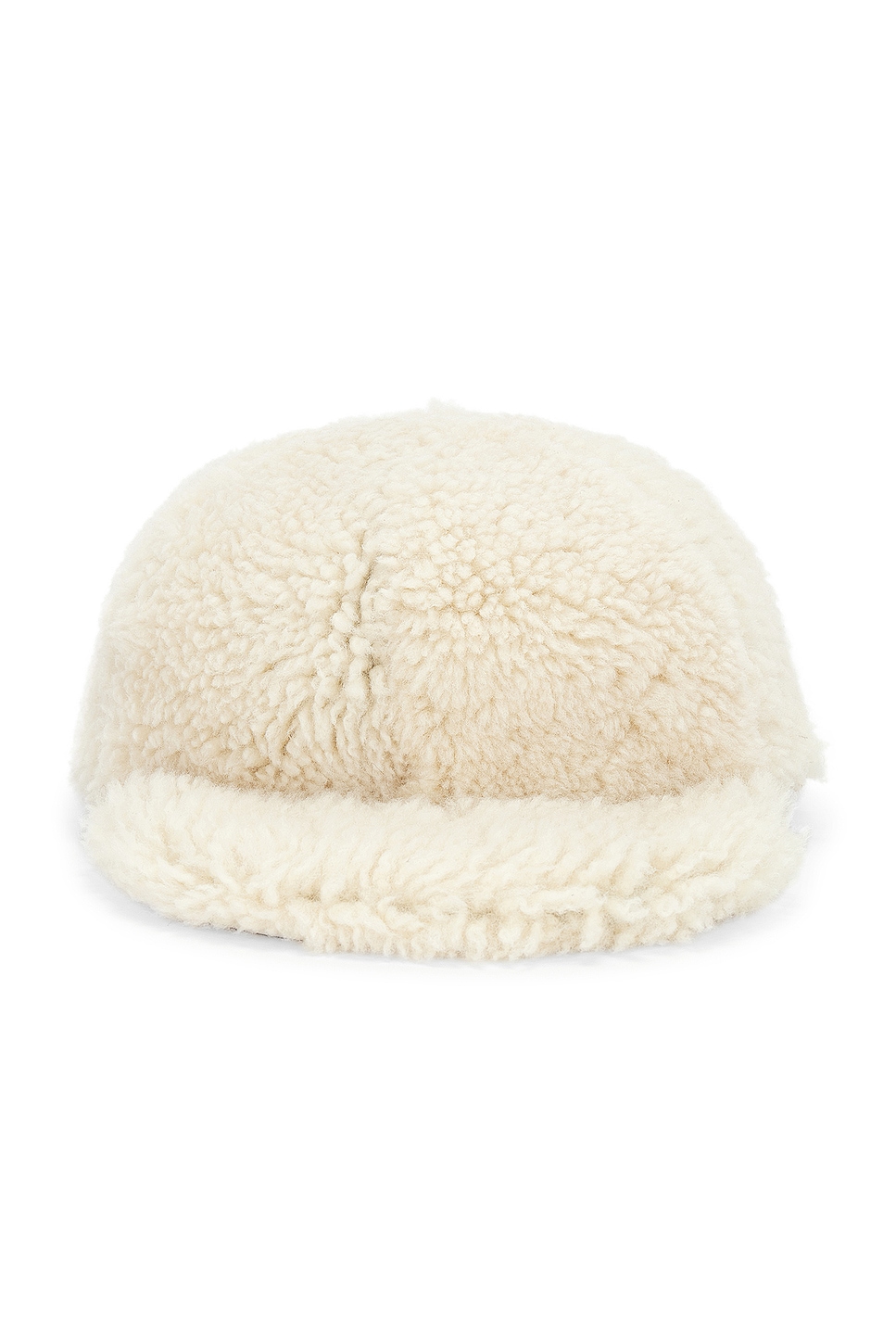 CORDOVA Davos Leather-Trimmed Shearling Baseball Cap CORDOVA Davos Leather-Trimmed Shearling Baseball Cap main image 4