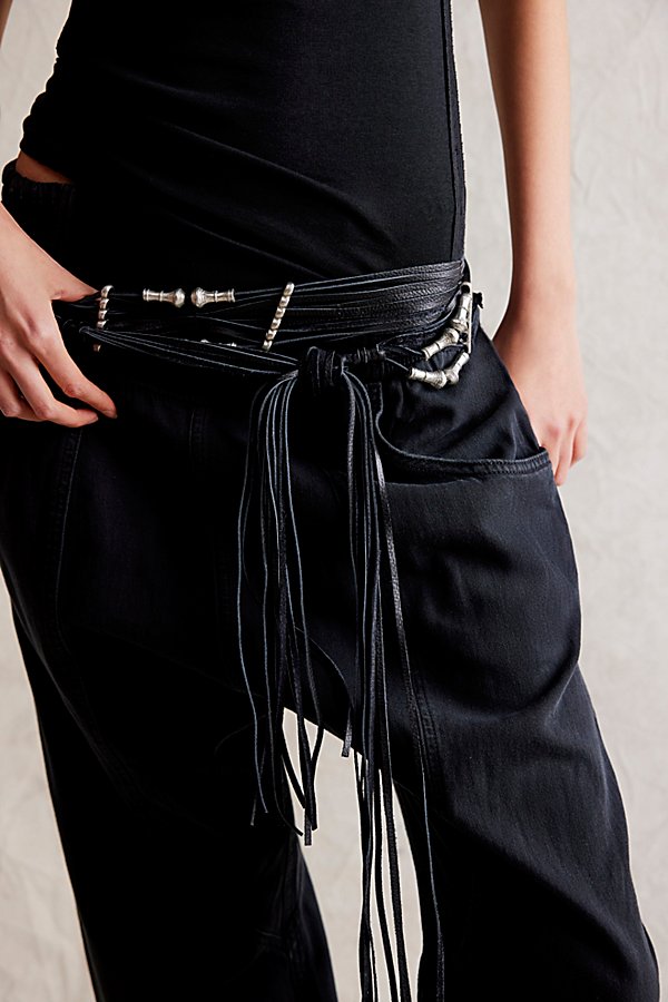 Free People Alchemy Wrap Belt In Black - 23% Off | Editorialist display picture 3