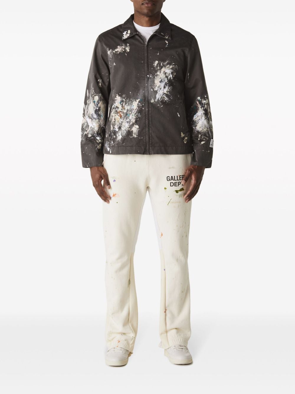 GALLERY DEPT. Montecito Paint Splatter-Print Jacket