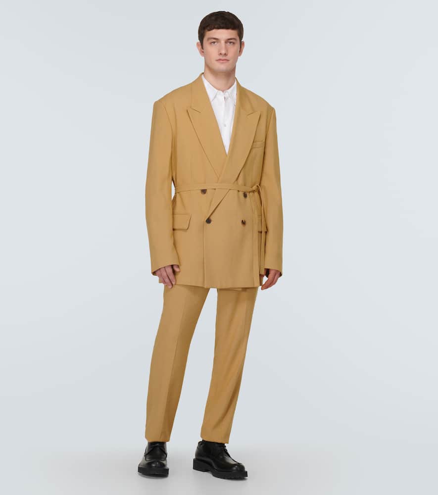 DRIES VAN NOTEN patrino mid-rise straight pants