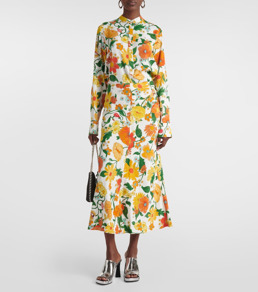 STELLA MCCARTNEY Stella McCartney Floral Maxi Skirt