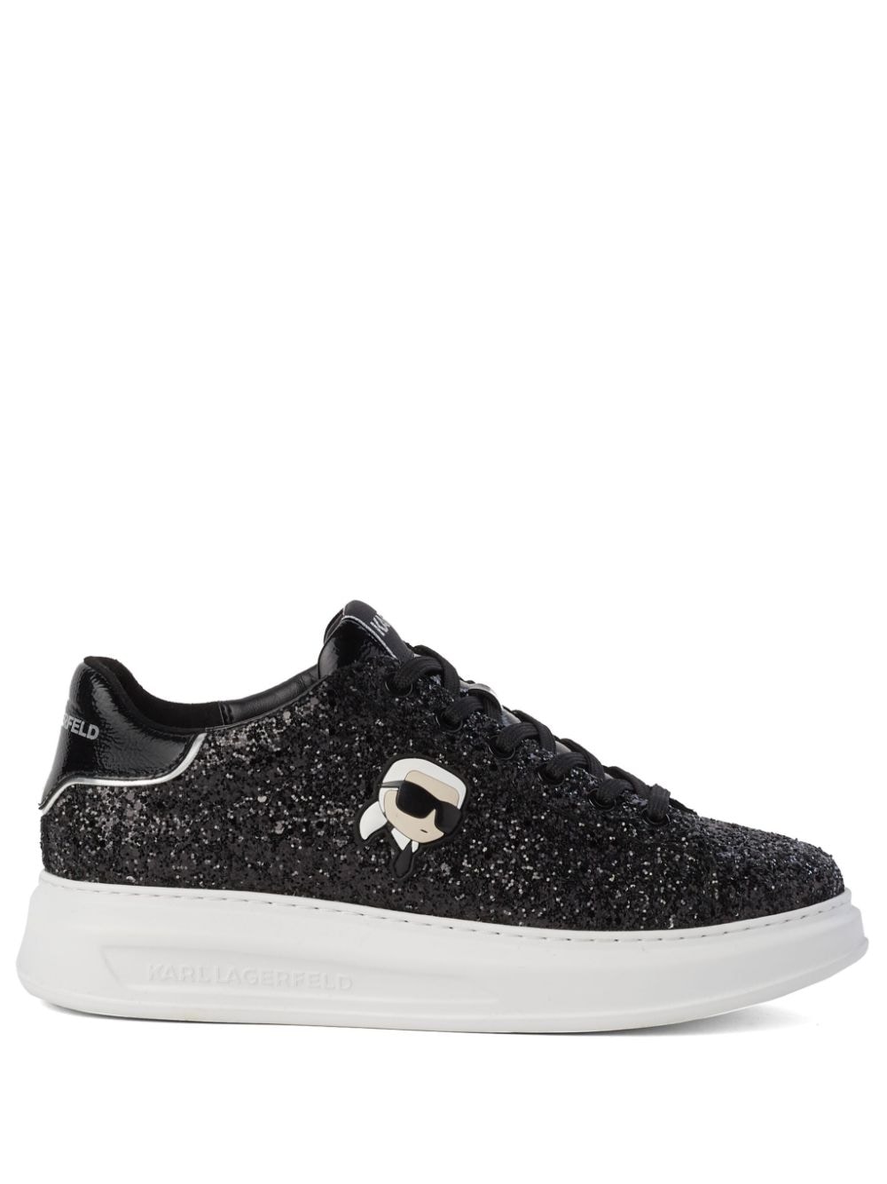 Karl Lagerfeld Ikon Nft Kapri Glitter-Detail Sneakers In  display picture 1