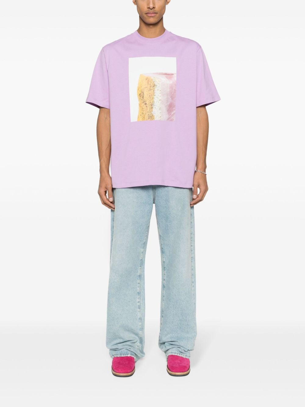 MSGM MSGM x duccio maria gambi photograph-print T-Shirt