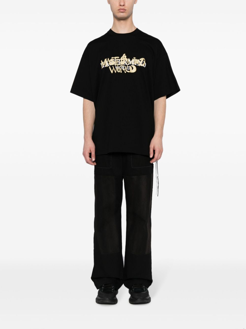 MASTERMIND WORLD logo-print cotton t-shirt