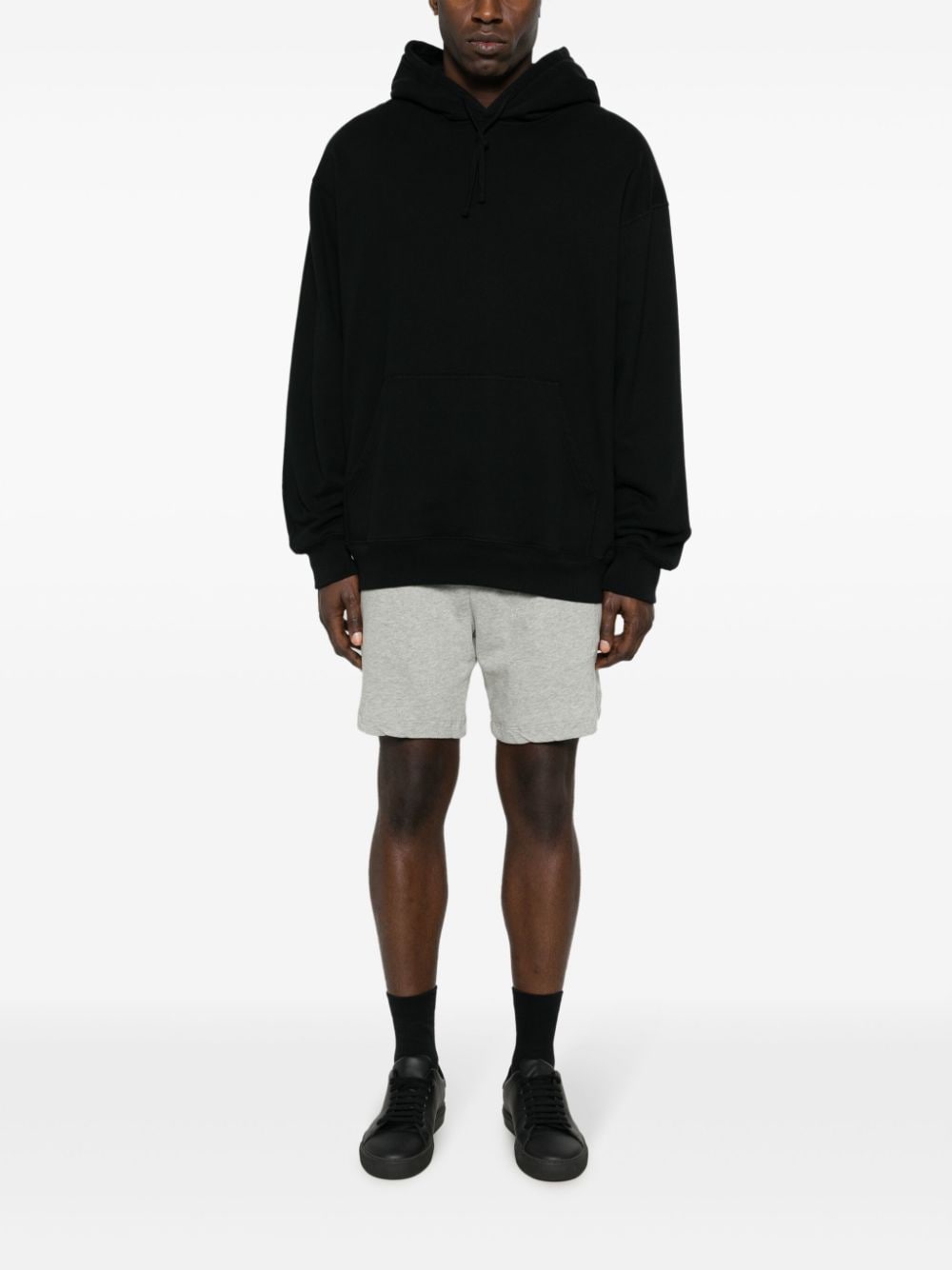 JAMES PERSE James Perse Mélange-Effect Cotton Shorts