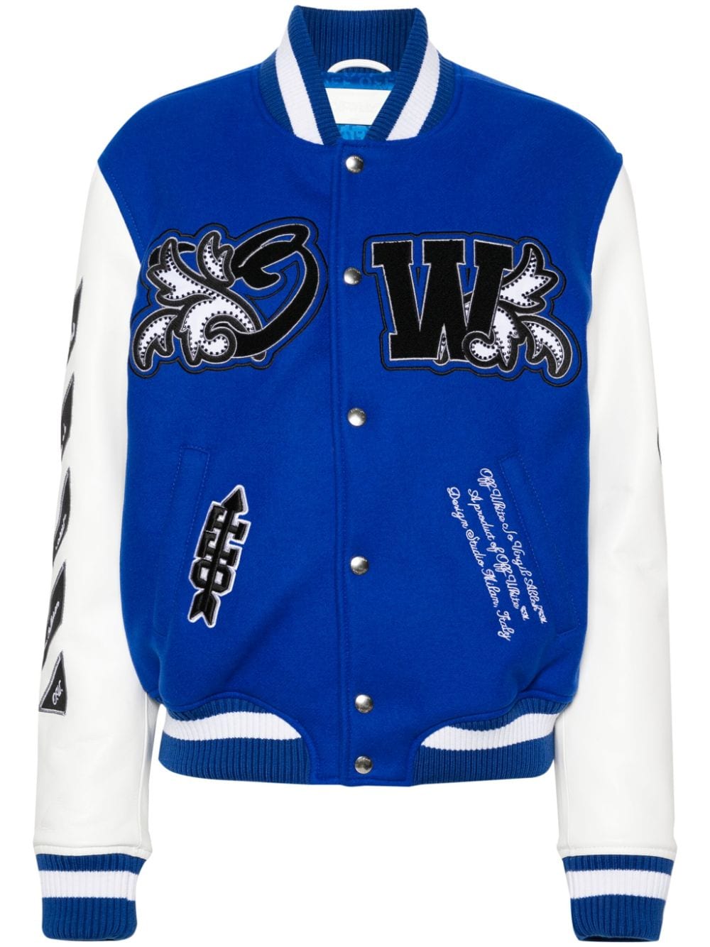 Off-white Varsity Jackets Women | Editorialist