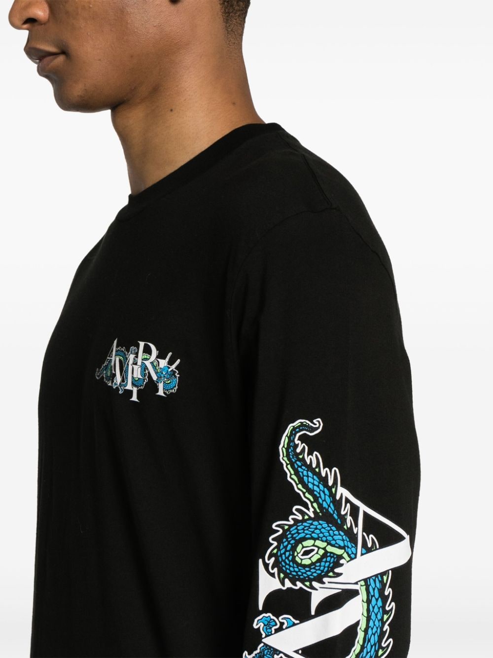Amiri Cny Dragon T-Shirt In Black - 30% Off | Editorialist