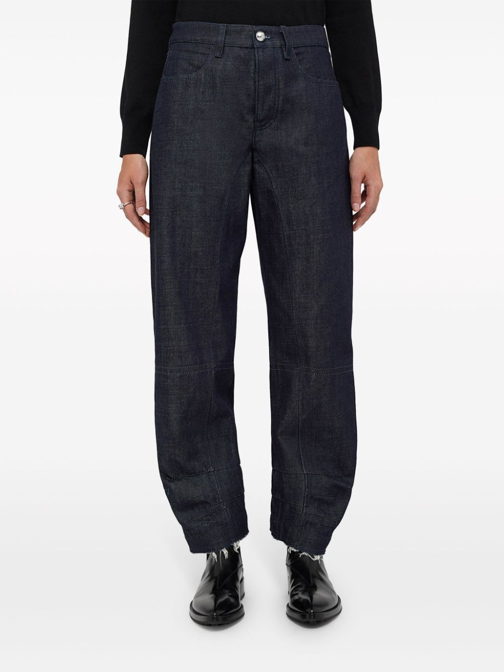JIL SANDER Jil Sander Cropped Tapered Jeans