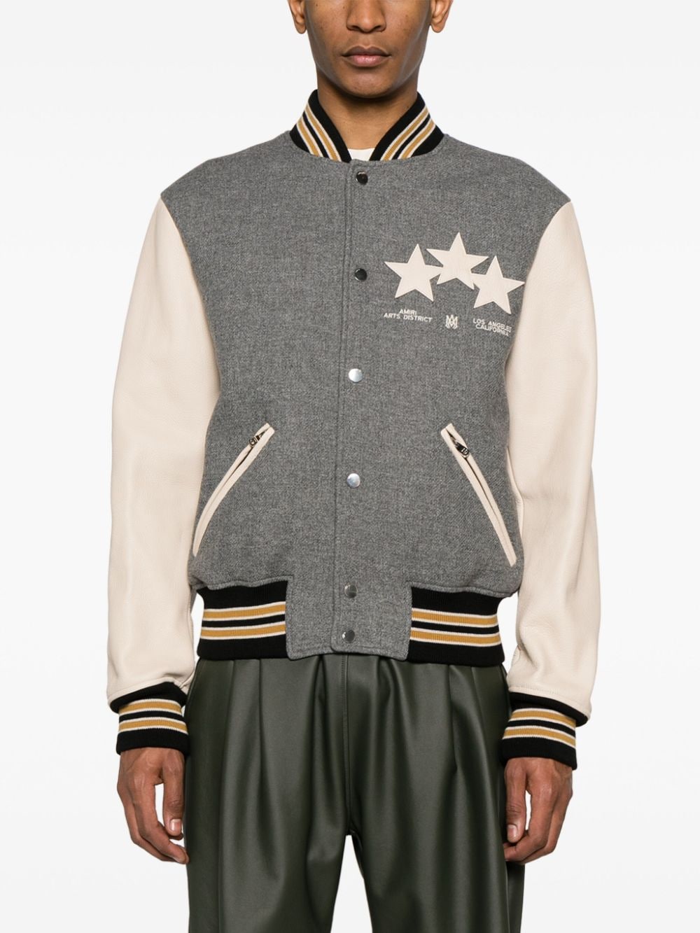 AMIRI AMIRI Oversized Stars Varsity Jacket