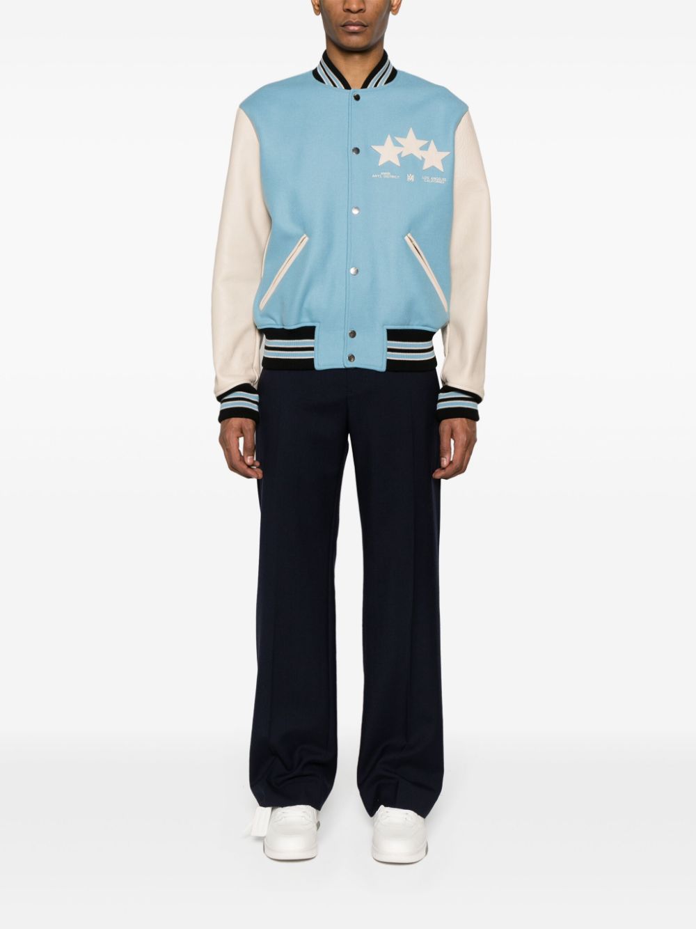 AMIRI AMIRI Star Patches Bomber Jacket