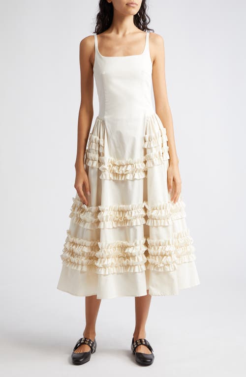 champagne color dress for wedding guest Tea-Length Wedding-Guest Slip Dress