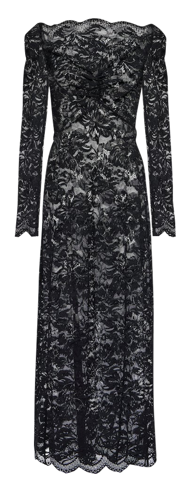 PACO RABANNE Rabanne Lace Maxi Dress