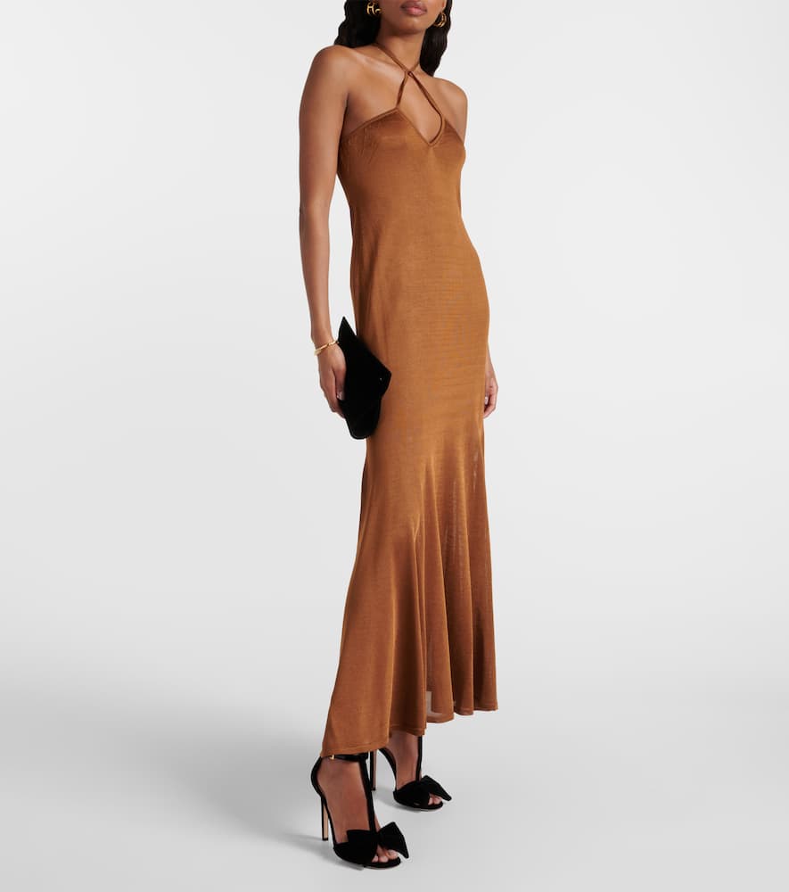TOM FORD Tom Ford Brigitte Velvet Bow Sandals
