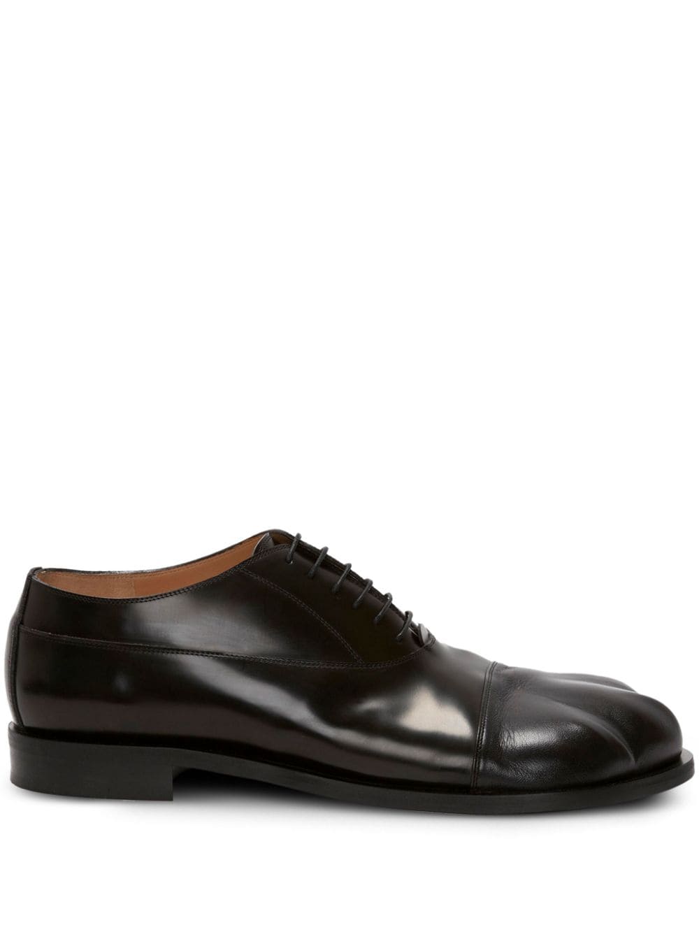 Jw Anderson Paw Leather Derby Shoes In Black - 40% Off | Editorialist