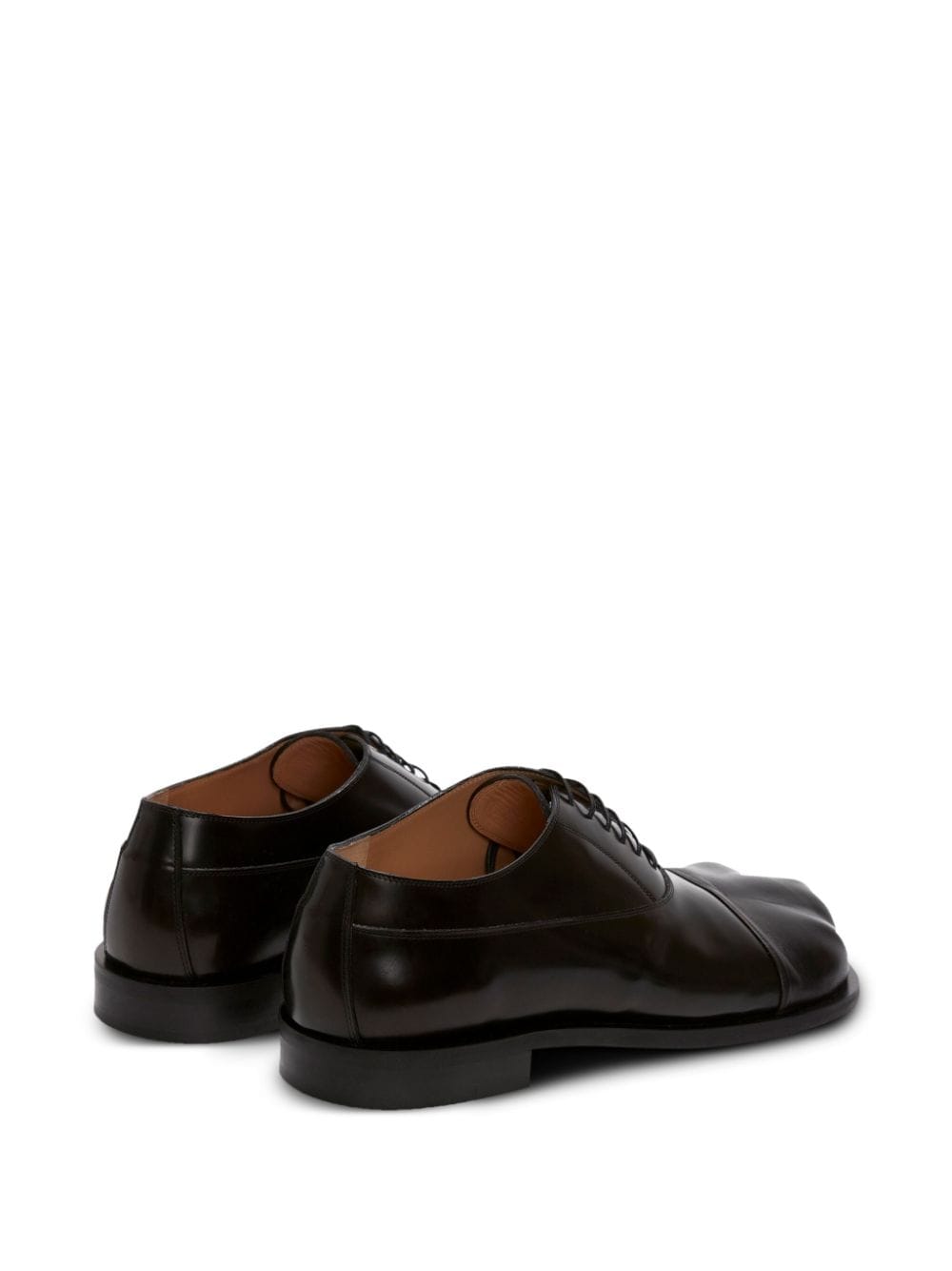 Jw Anderson Paw Leather Derby Shoes In Black - 40% Off | Editorialist