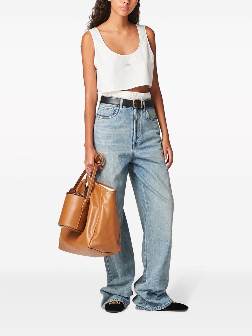 MIU MIU Miu Miu Wide-Leg Jeans