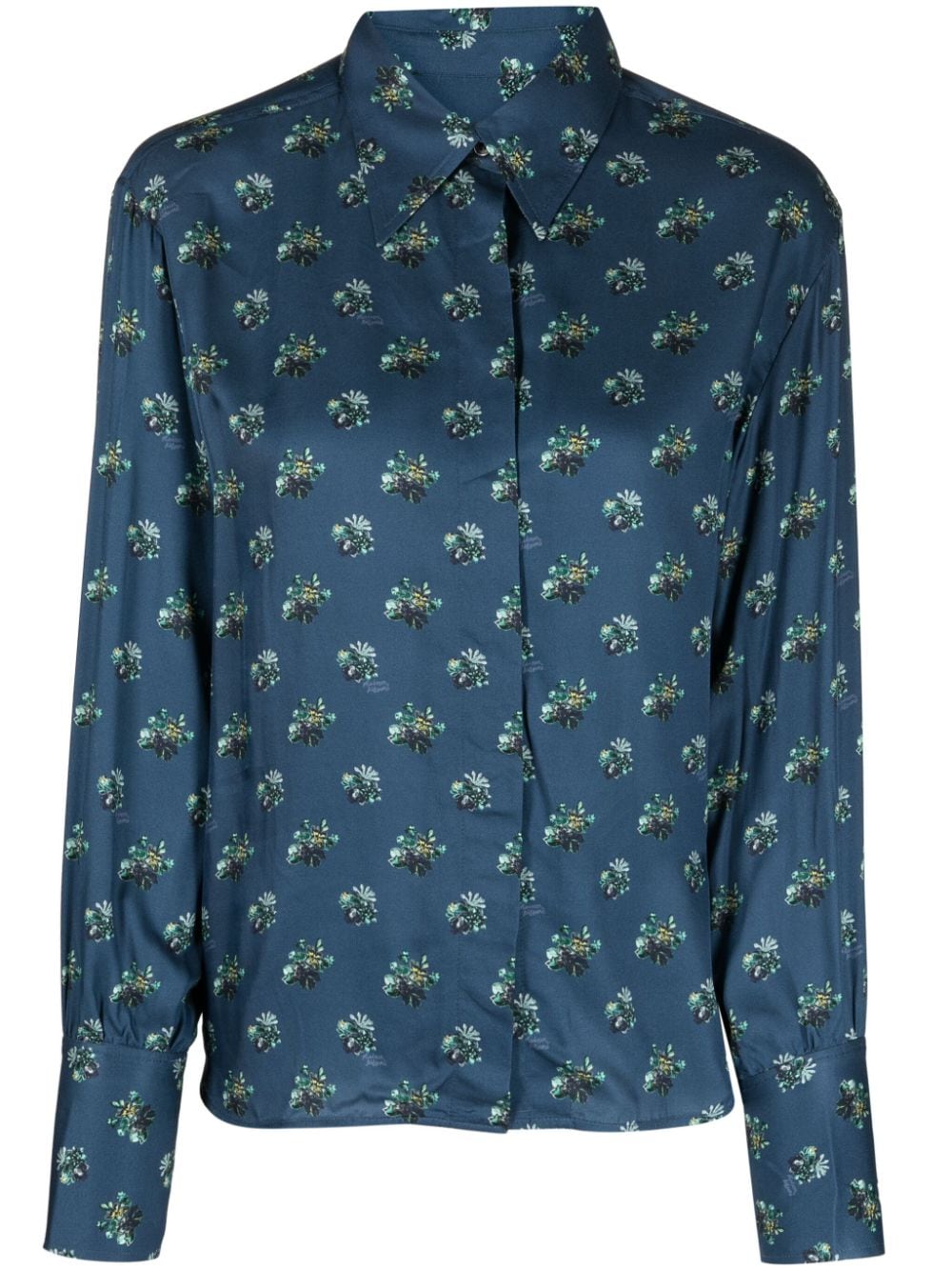 MAISON KITSUNÉ Maison Kitsuné Floral Print Shirt